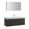 Valencia 60" Wall Hung Vanity – Dream Bathroom Vanities